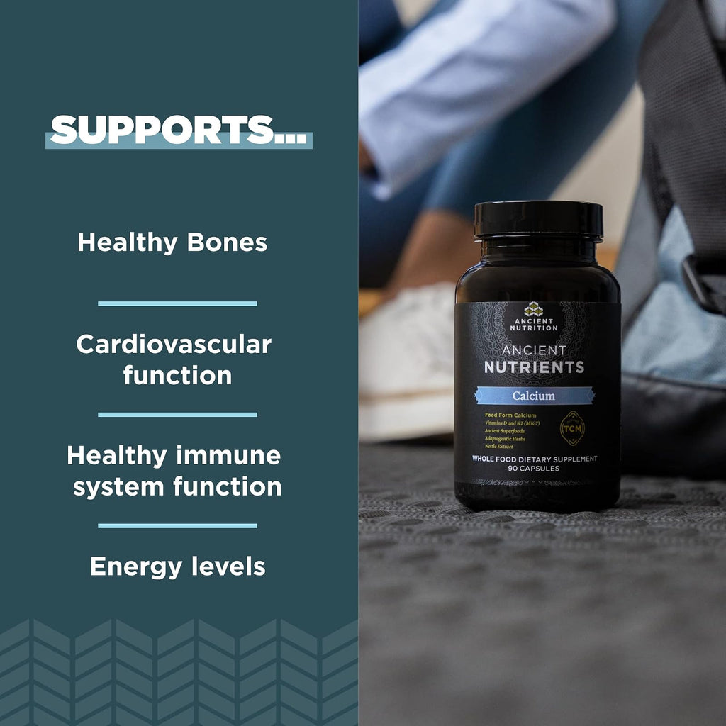 Calcium citrate for optimal bone health support