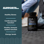 Calcium citrate for optimal bone health support