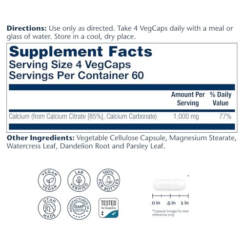 calcium citrate for optimal mineral absorption