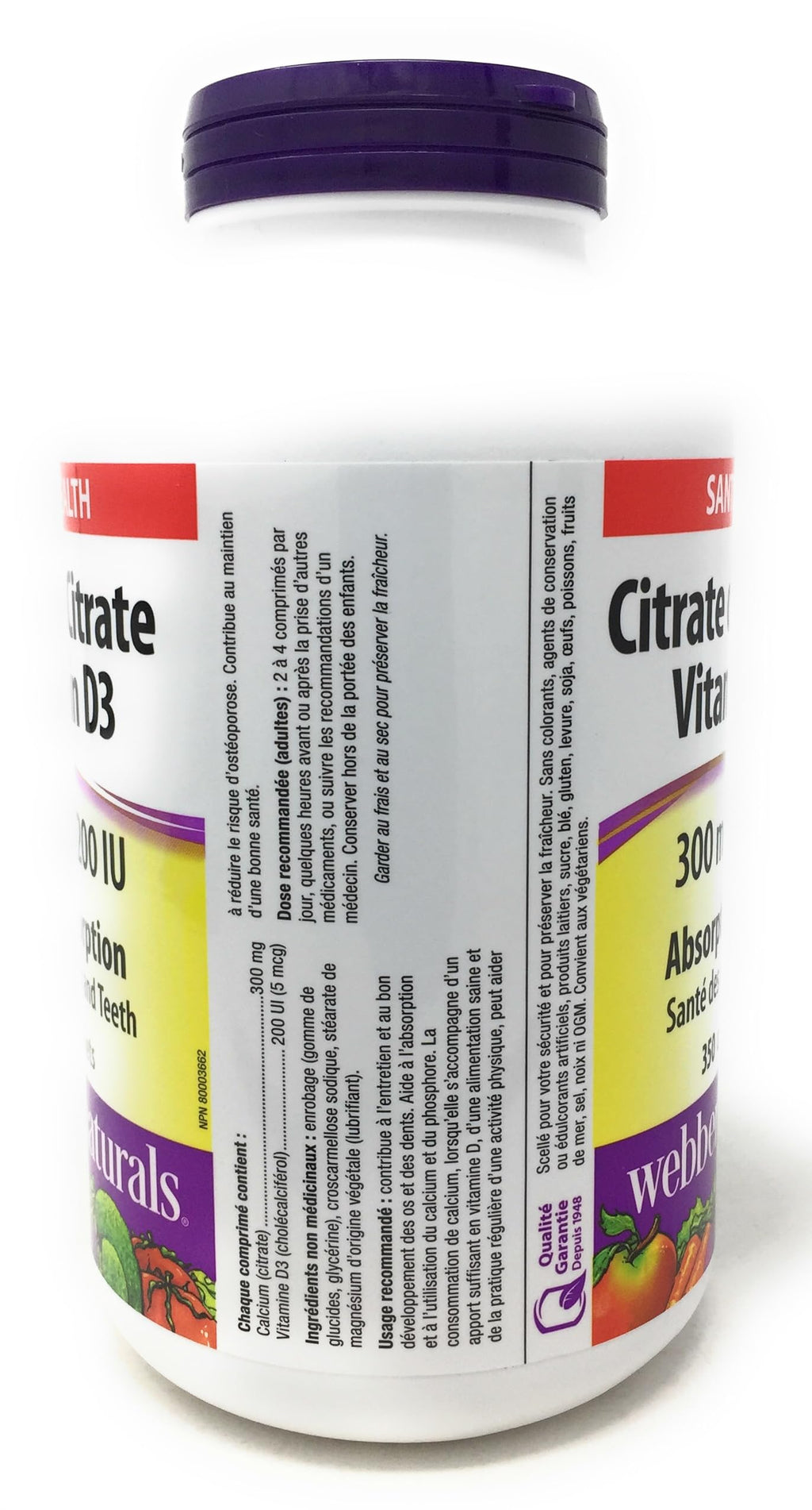 Calcium citrate for optimal mineral balance