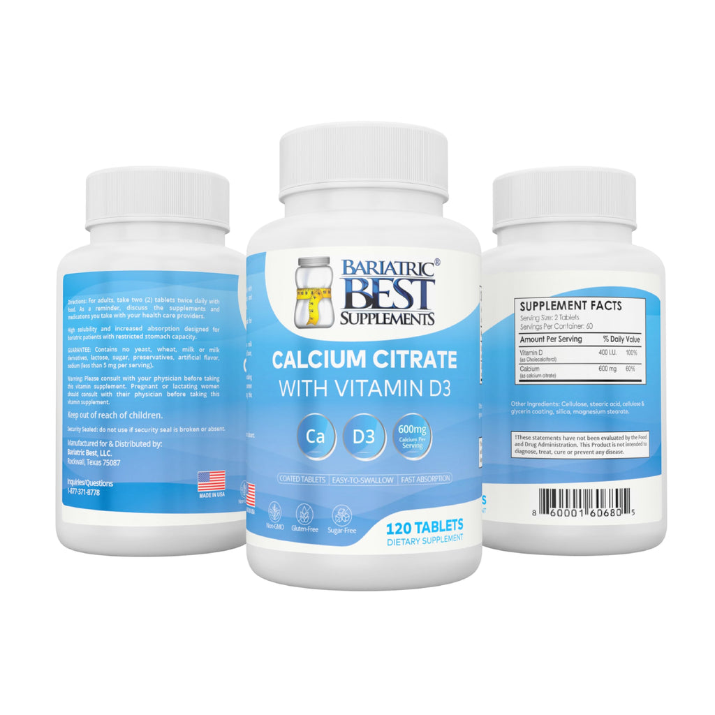 calcium citrate for overall health benefits