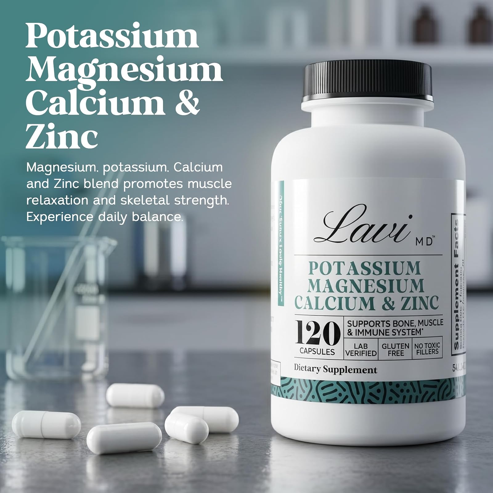 Calcium citrate for strong bones and teeth