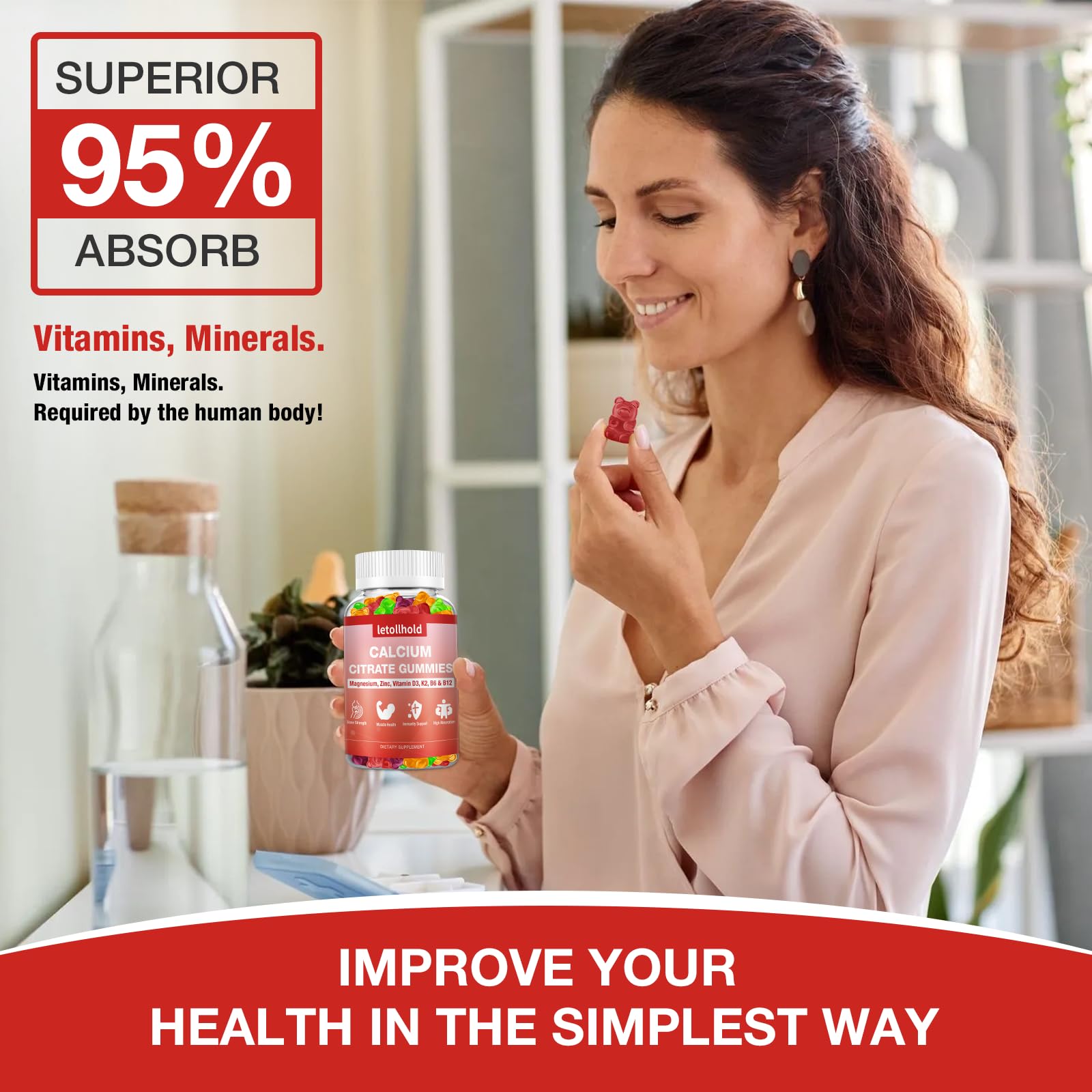 Calcium citrate for strong bones
