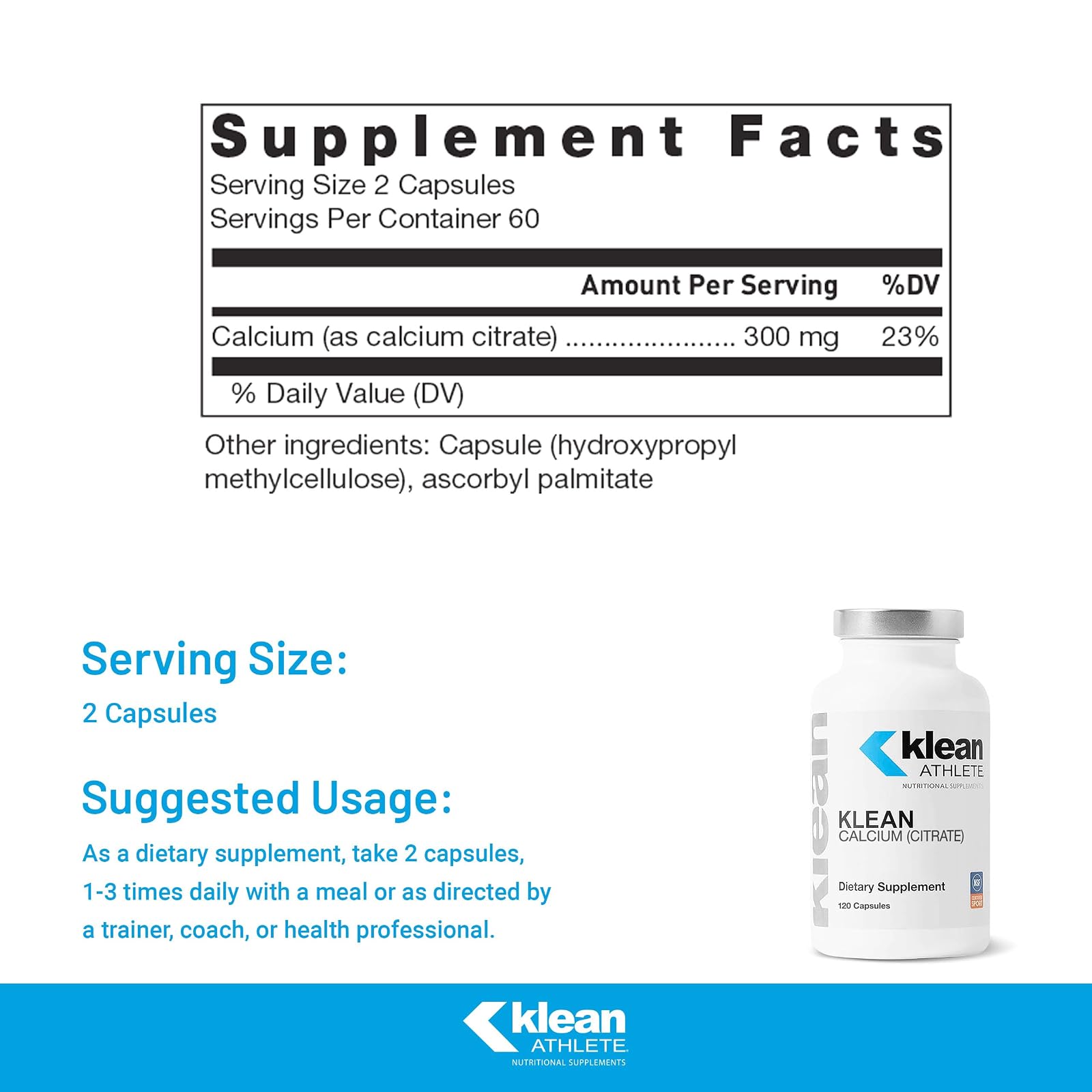 Calcium citrate for strong bones