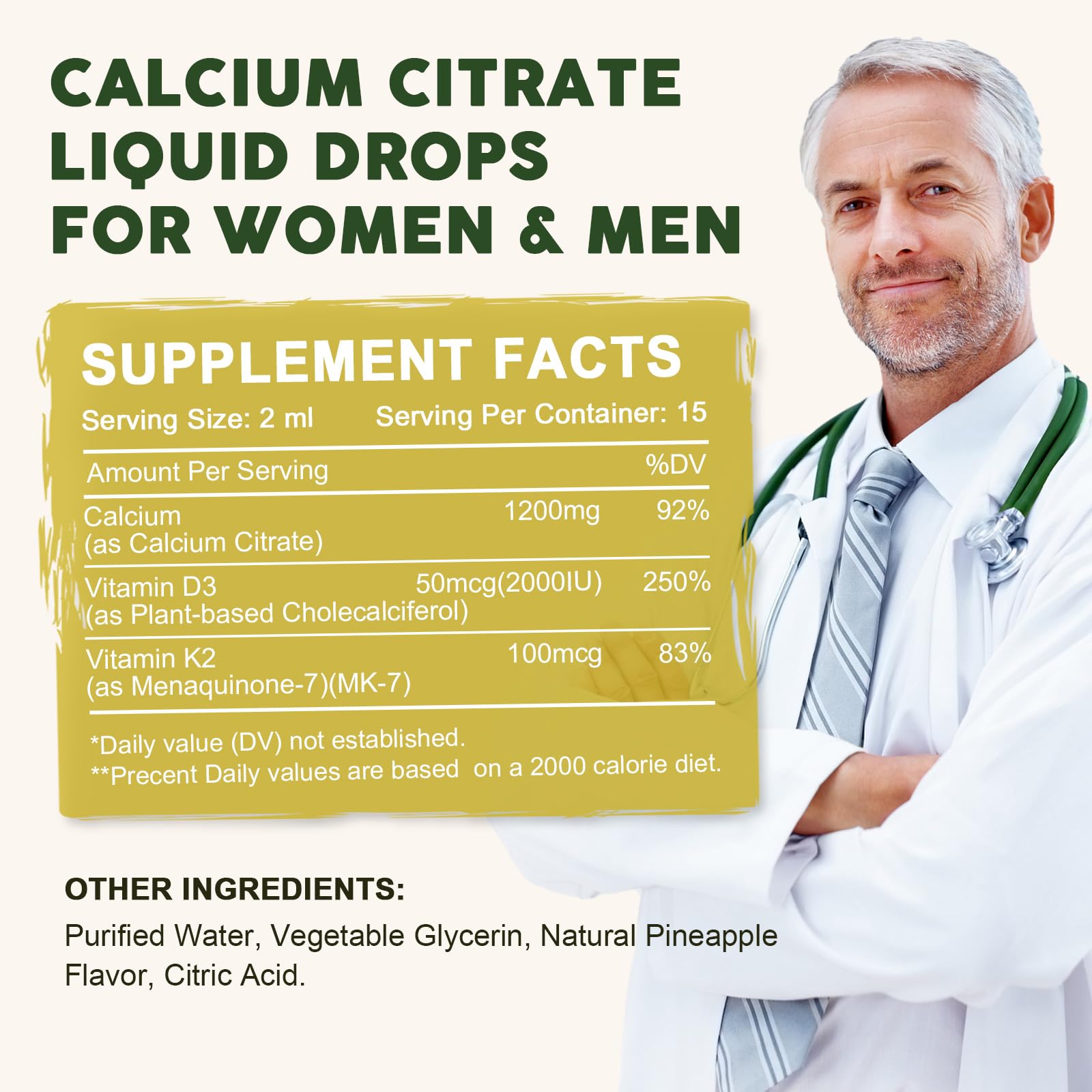 calcium citrate for strong bones
