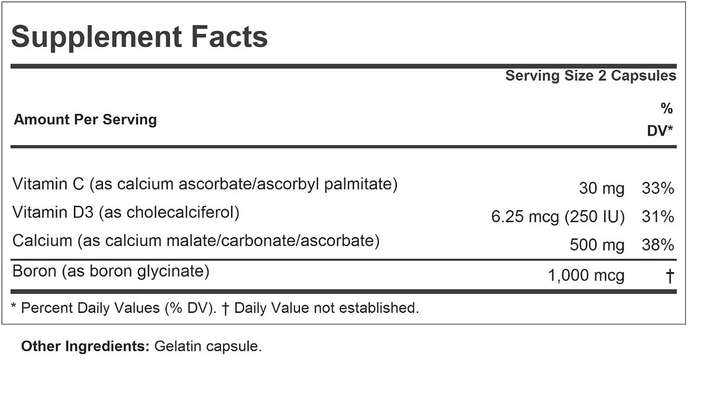 calcium citrate for strong bones