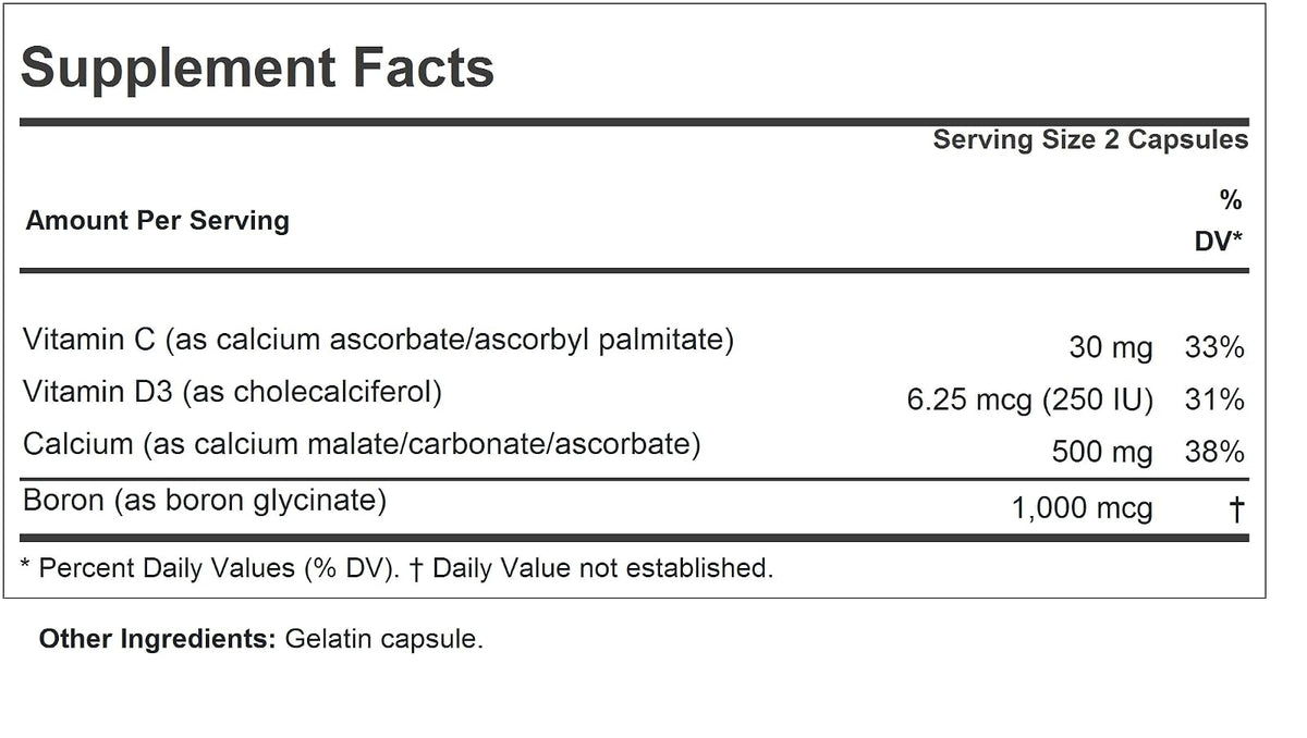 calcium citrate for strong bones
