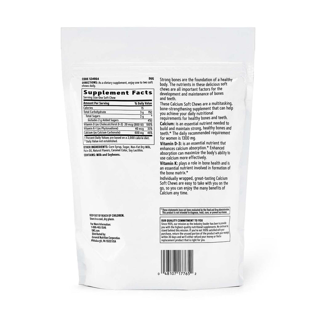 Calcium citrate for strong bones