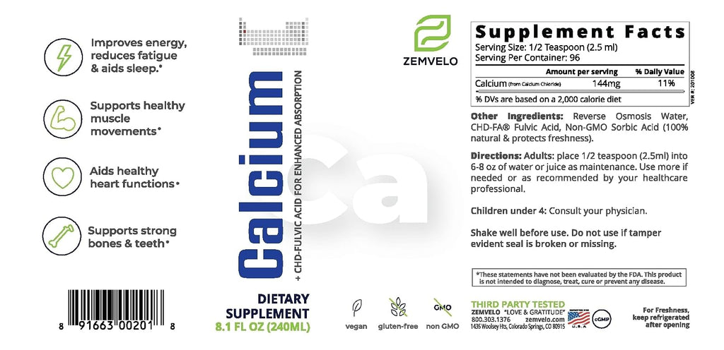 calcium citrate for strong bones