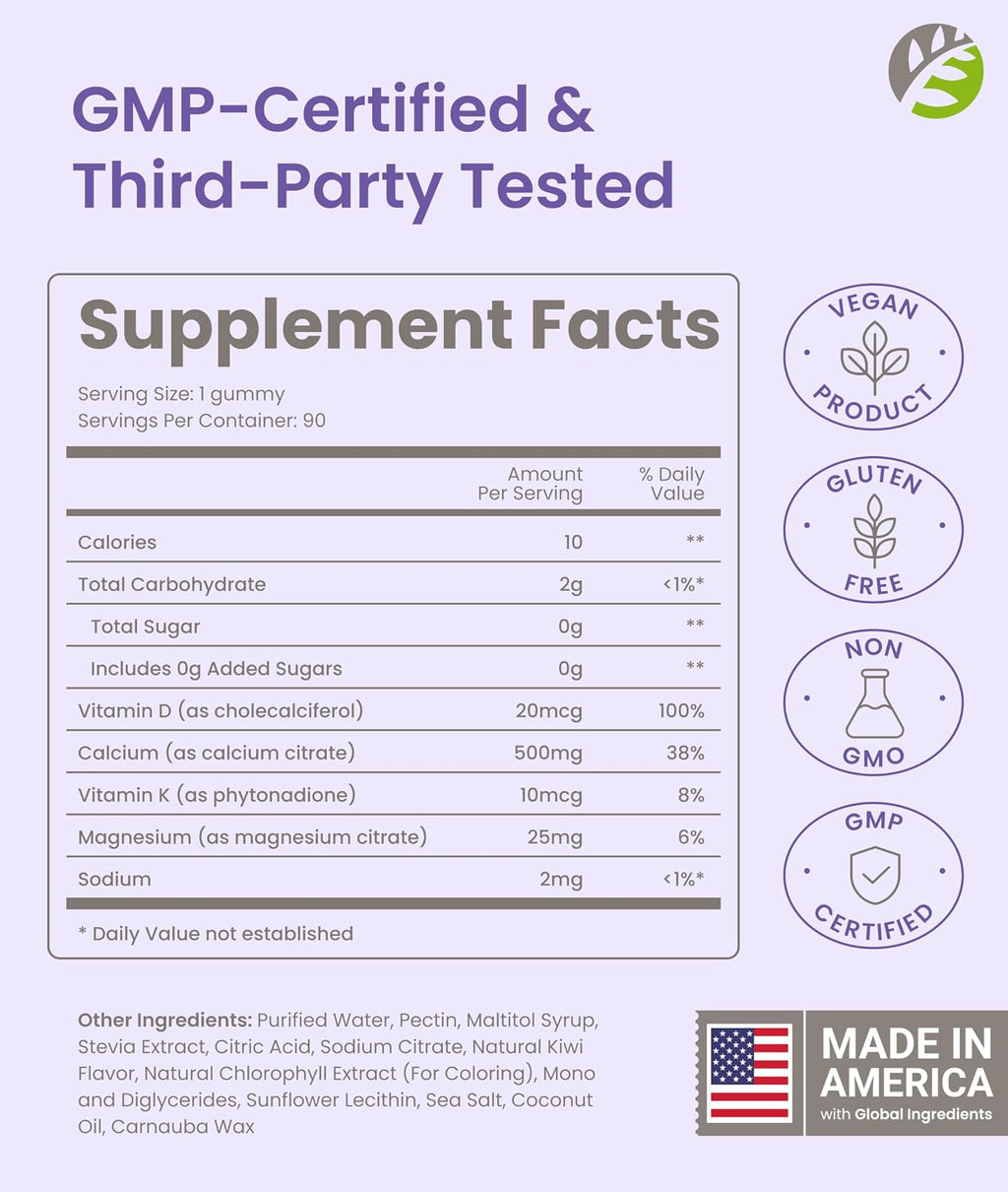 calcium citrate for strong bones