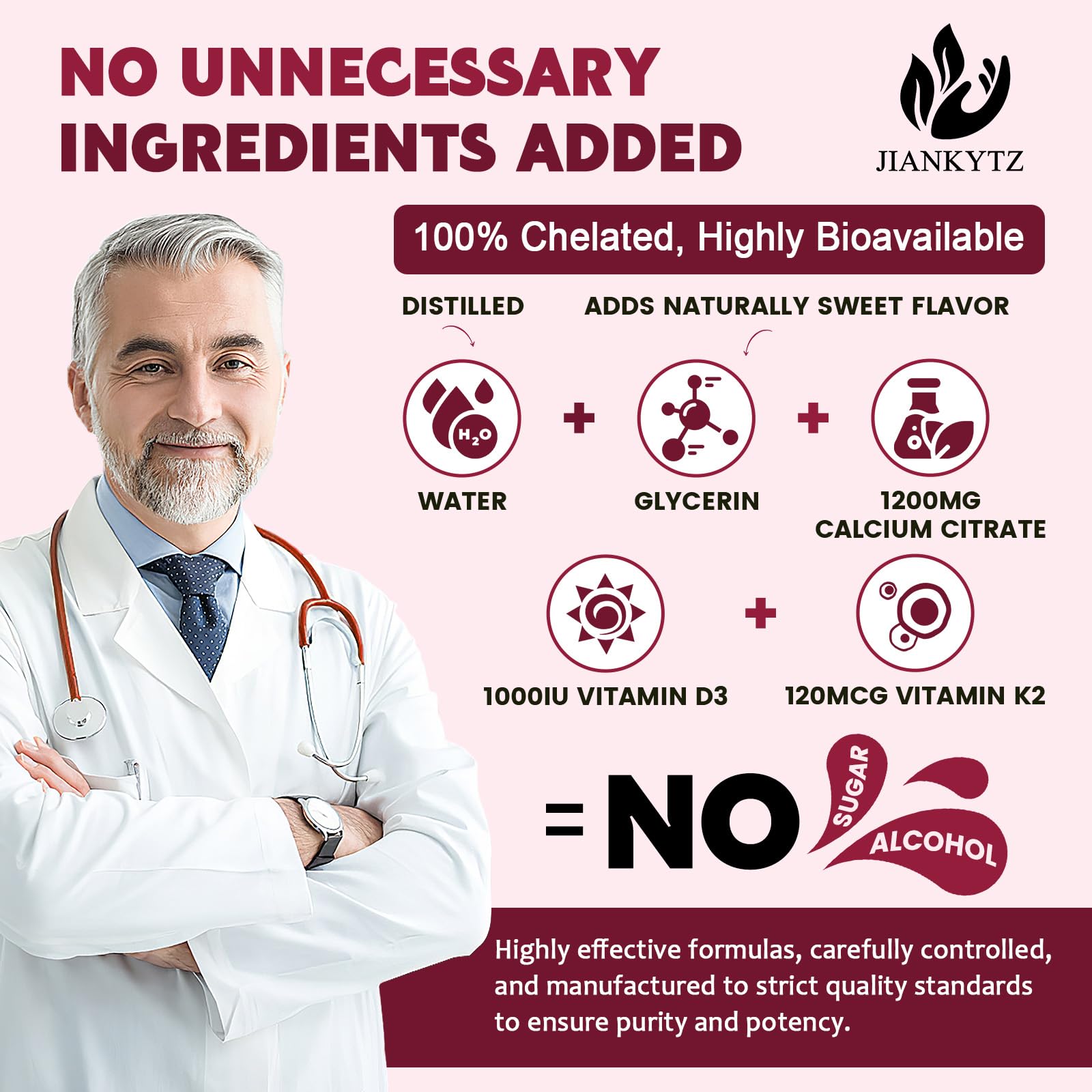 Calcium citrate for strong bones