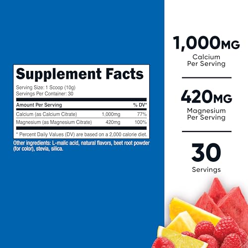 Calcium citrate for strong bones