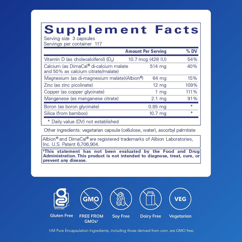 calcium citrate for strong bones