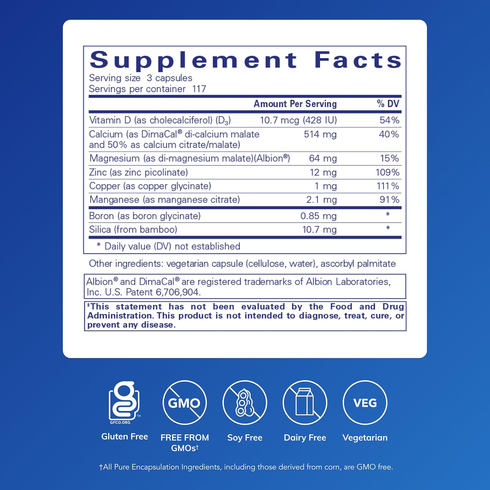 calcium citrate for strong bones