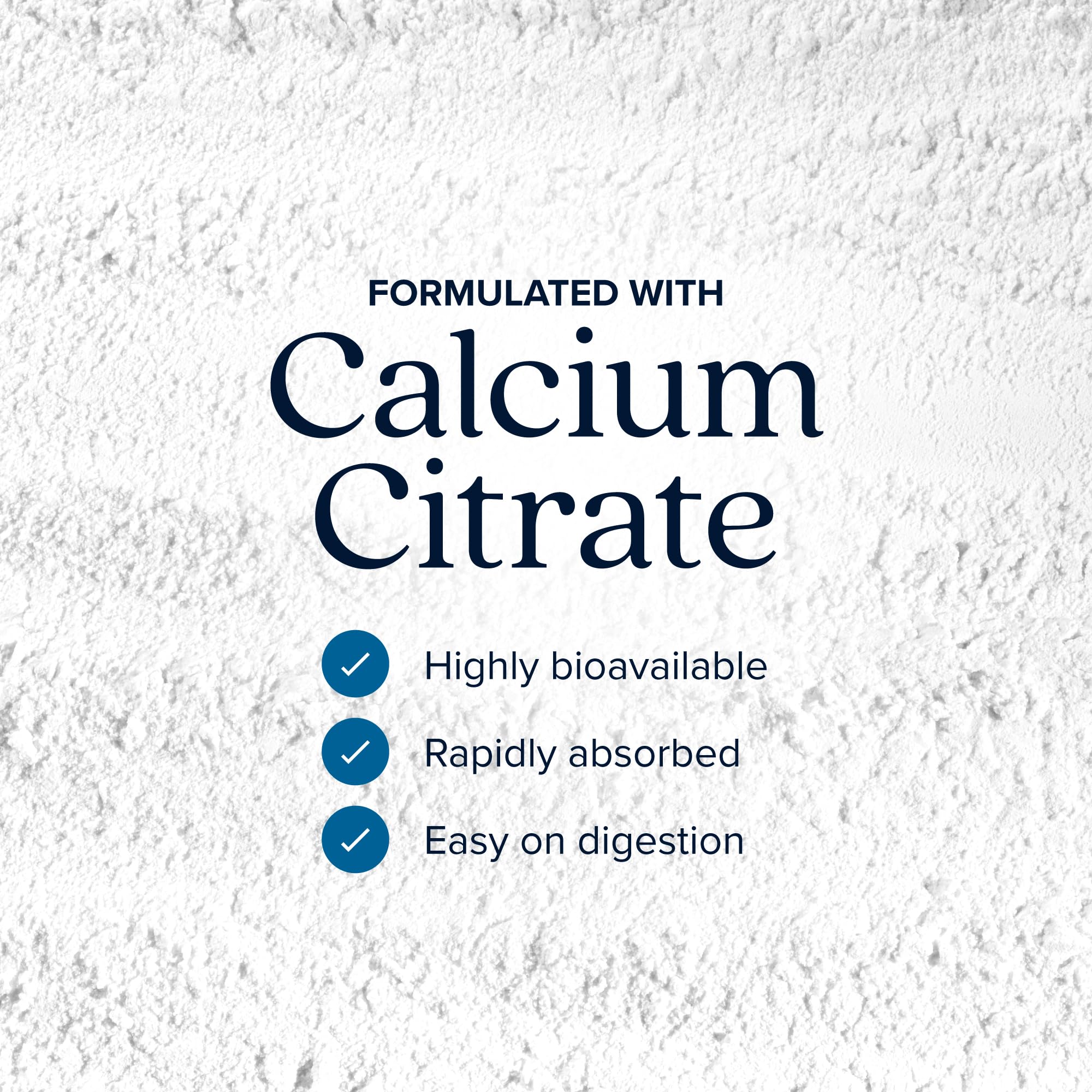 calcium citrate for strong teeth