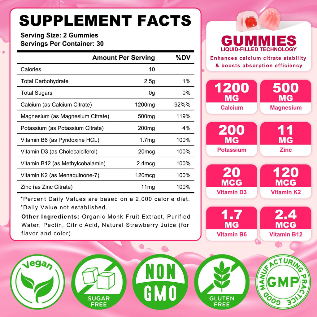 calcium citrate gummies for better absorption
