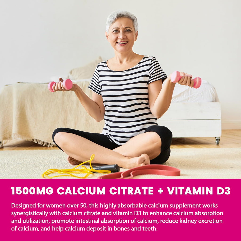 Calcium citrate gummies for better absorption