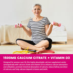Calcium citrate gummies for better absorption