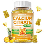 Calcium citrate gummies for bone health