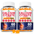 Calcium citrate gummies for bone health