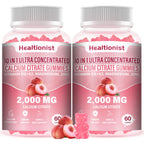 Calcium citrate gummies for bone health