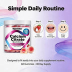 calcium citrate gummies for healthy teeth