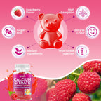 Calcium citrate gummies for improved bone density