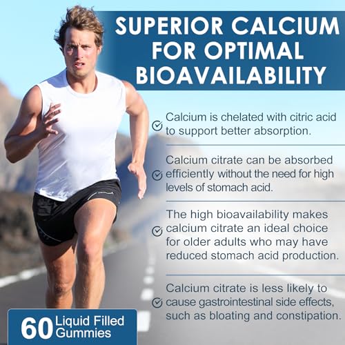 calcium citrate gummies for men and women