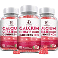 Calcium citrate gummies for strong bones
