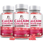 Calcium citrate gummies for strong bones