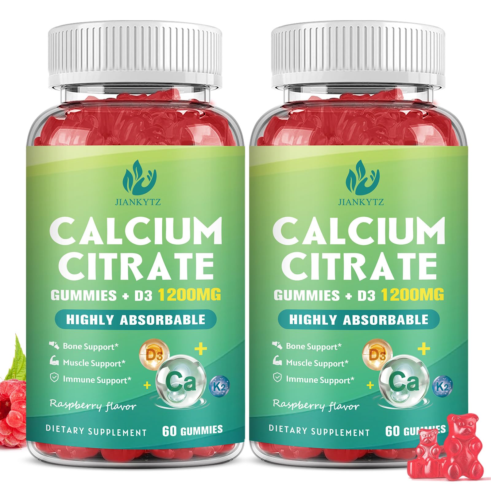 calcium citrate gummies for strong bones
