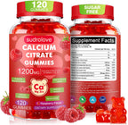 Calcium citrate gummies for strong bones
