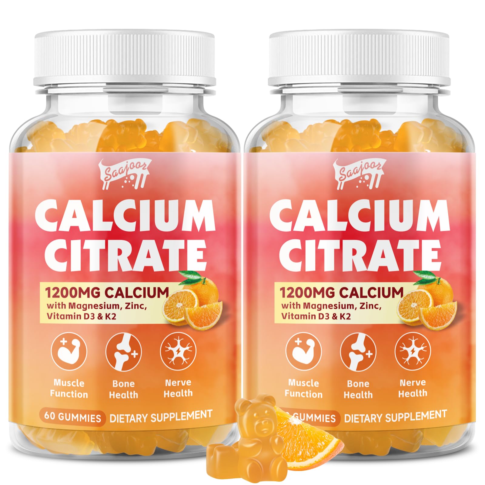calcium citrate gummies for strong bones