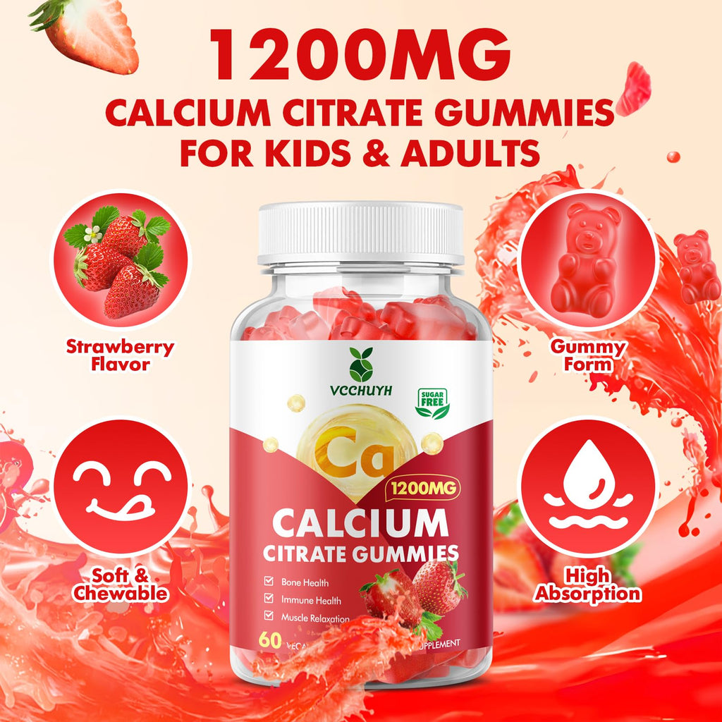 calcium citrate gummies for strong bones