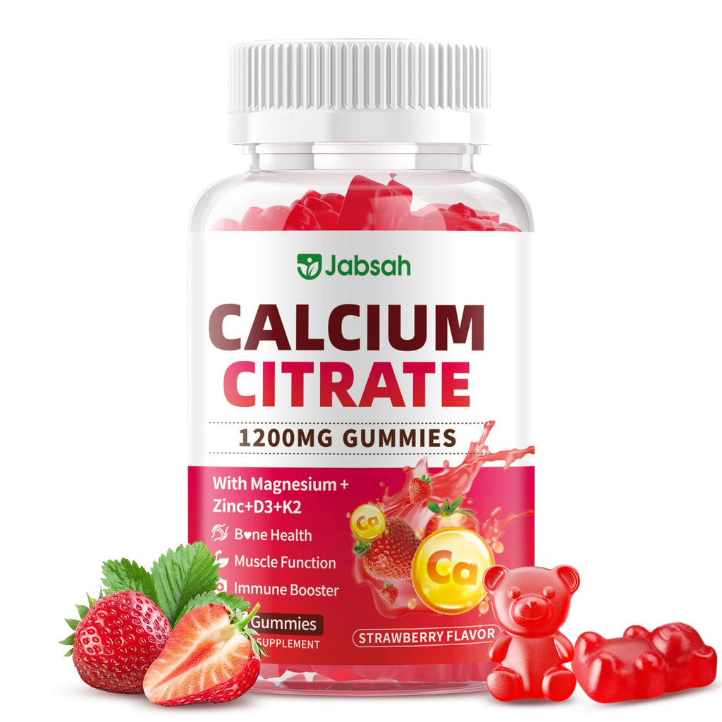 calcium citrate gummies for strong bones