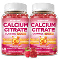 Calcium citrate gummies for strong bones