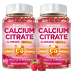 Calcium citrate gummies for strong bones