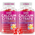 Calcium citrate gummies for strong bones