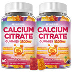 Calcium citrate gummies for strong bones