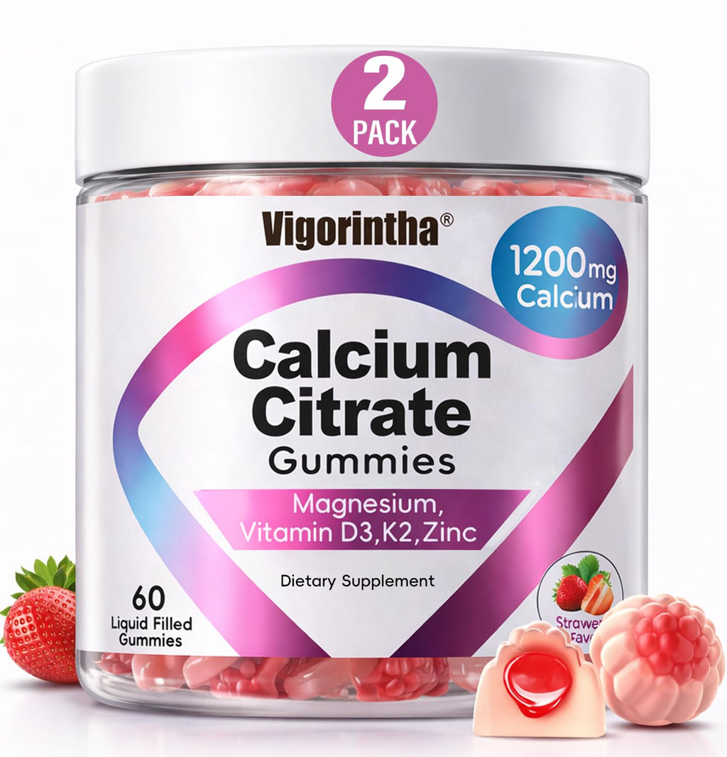 calcium citrate gummies for strong bones