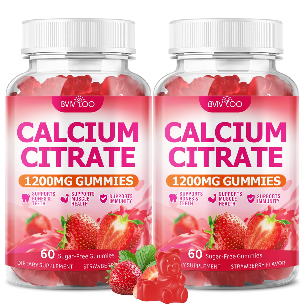 calcium citrate gummies for strong bones