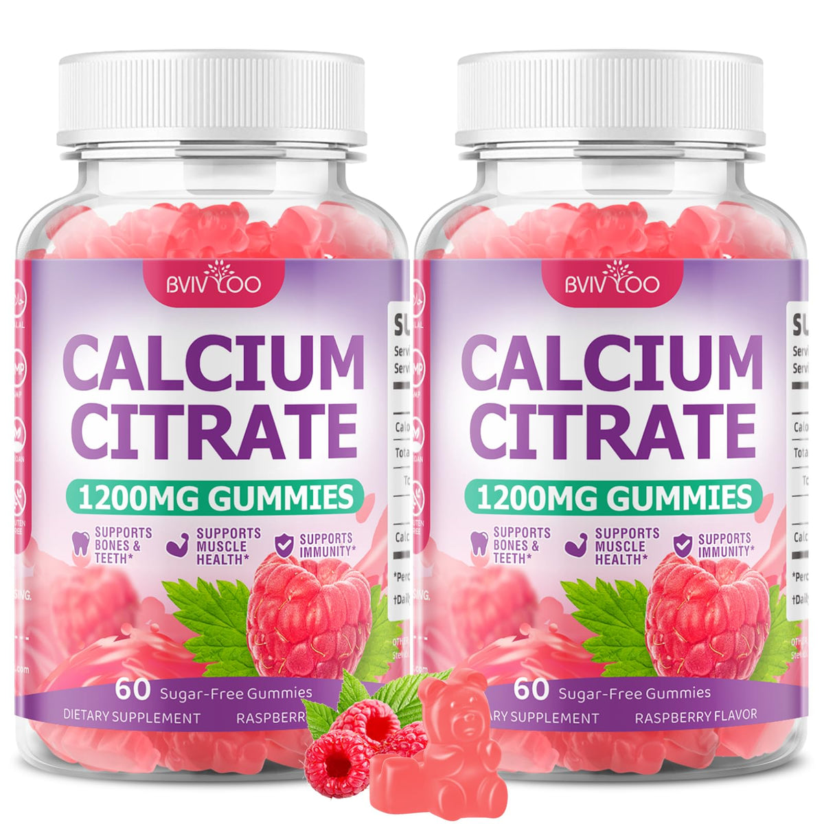 calcium citrate gummies for strong bones