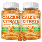 Calcium citrate gummies for strong bones