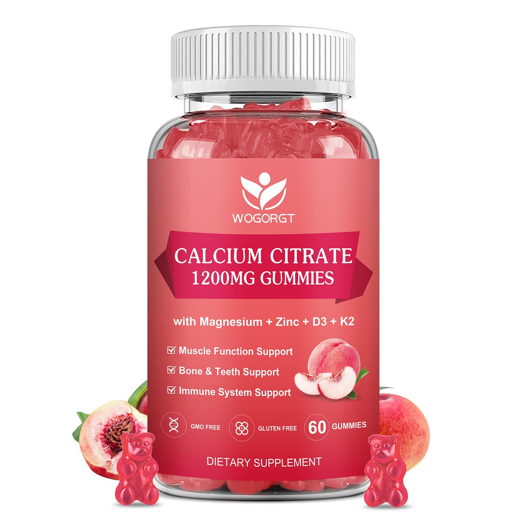 calcium citrate gummies for strong bones