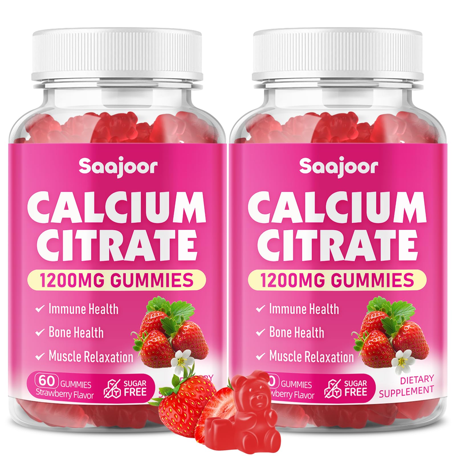 calcium citrate gummies for strong bones