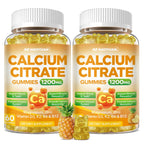 Calcium citrate gummies for strong bones