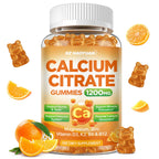 Calcium citrate gummies for strong bones