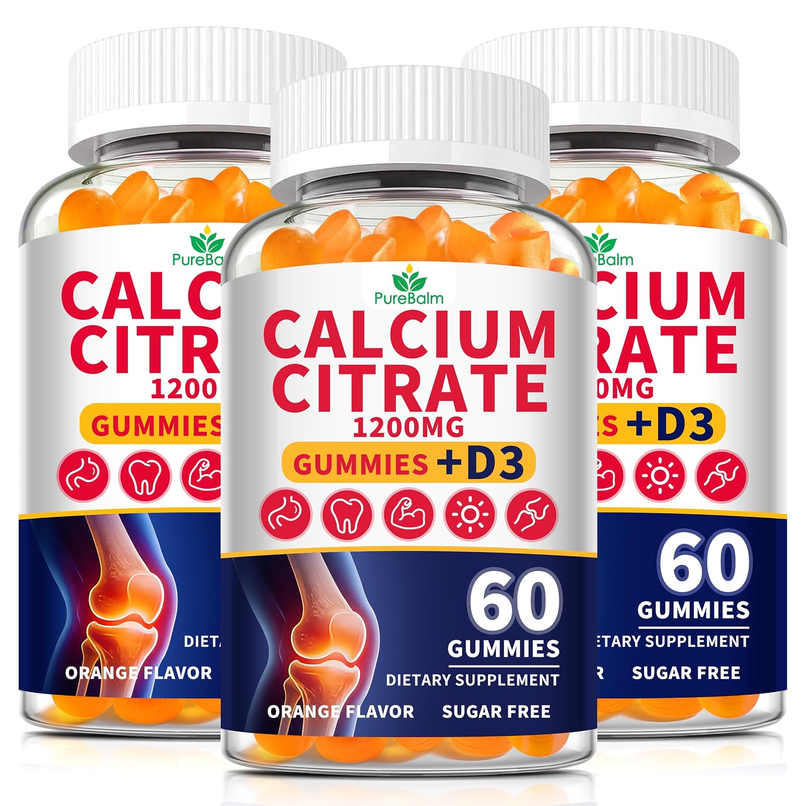 Calcium Citrate gummies for strong bones