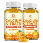 Calcium citrate gummies for strong bones