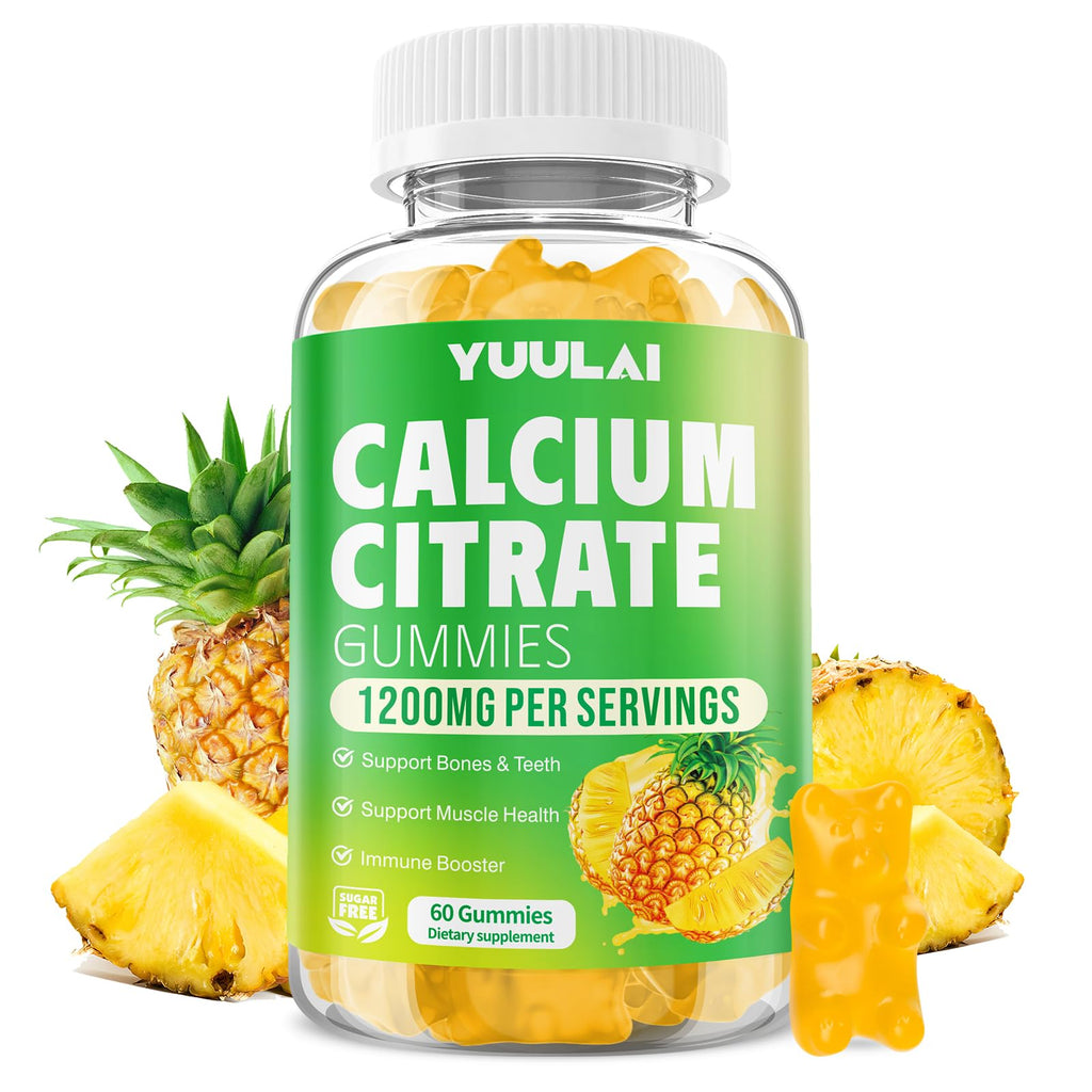 calcium citrate gummies for strong bones
